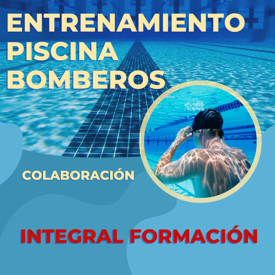 Entrenamiento Piscina Natación Bomberos Madrid
